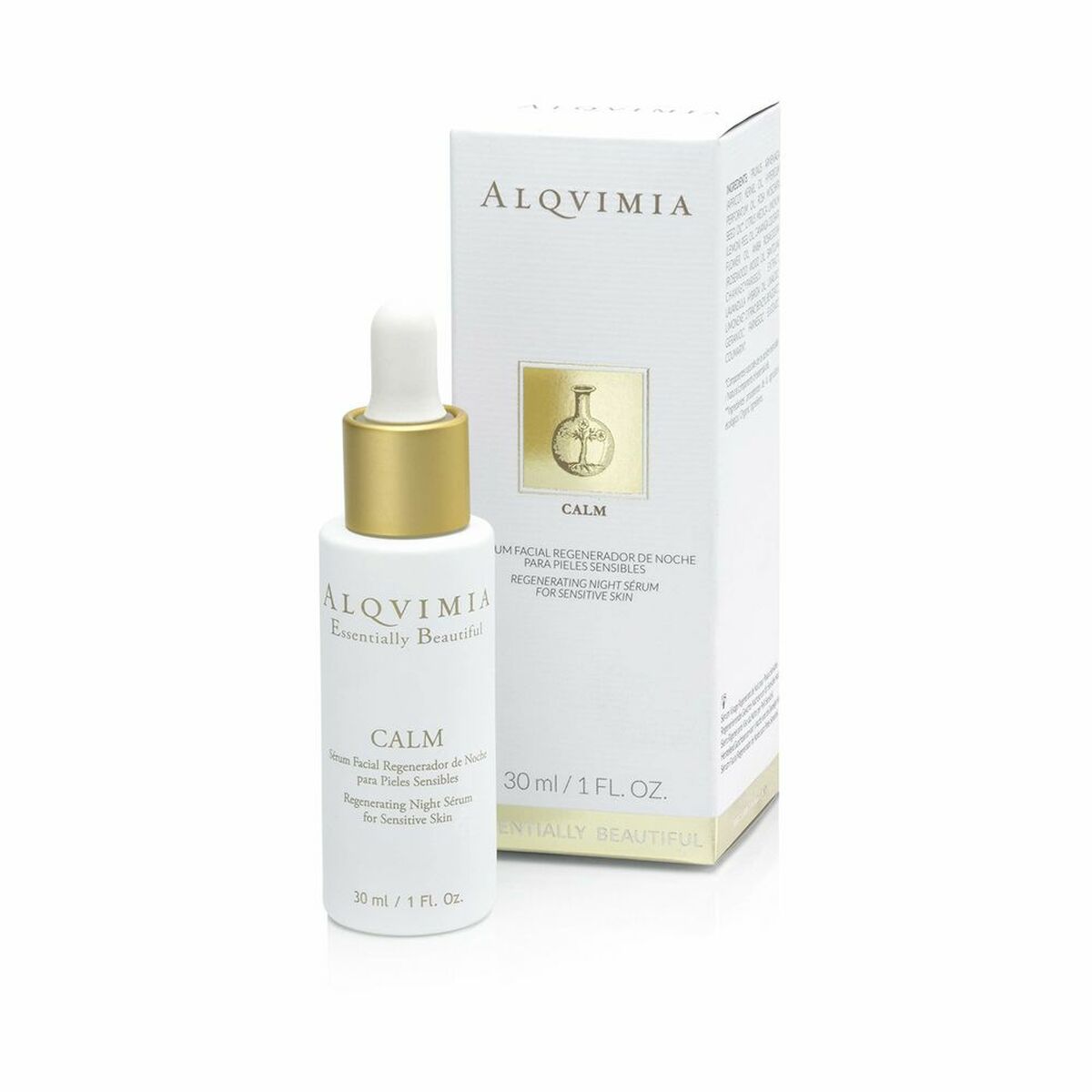 Restorative Night Serum Calm Alqvimia (30 ml) – Bricini Cosmetics